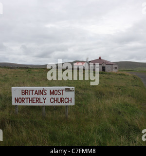 Most Northerly Church Norwick Unst Shetland Islands Scotland September ...