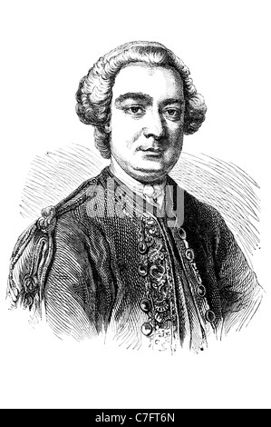 Portrait of General WOLFE - British engraving XIX th Century Stock ...