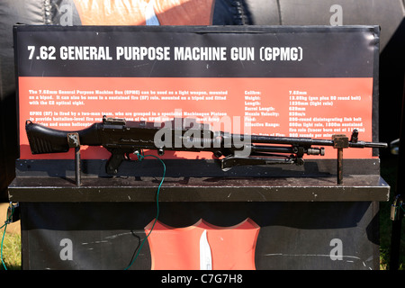 The GPMG (General Purpose Machine Gun) when used in the SF (Sustained ...