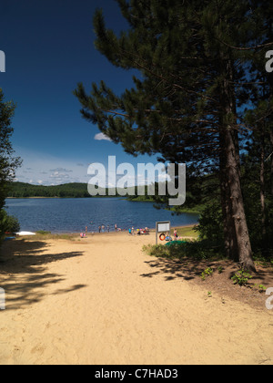 Arrowhead lake beach summertime scenery at Arrowhead Provincial Park, Ontario, Canada Stock ...