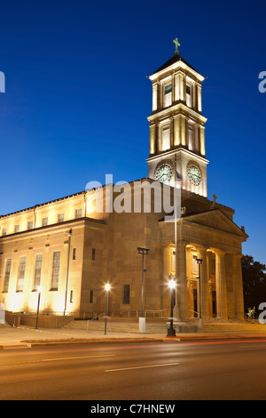 Cathedral of the Immaculate Conception in Springfield, Illinois Stock ...