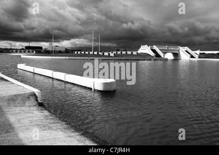 Coatham Boating Lake, Redcar, North Yorkshire, England, 21st July 1993 ...