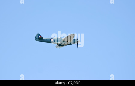 The Spitfire PS915 Mk XIX, part of the RAF Battle of Britain Memorial ...