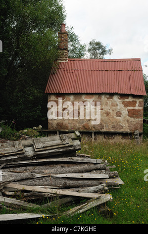 The Forest of Birse by the Bucket Mill near Finzean in Aberdeenshire ...