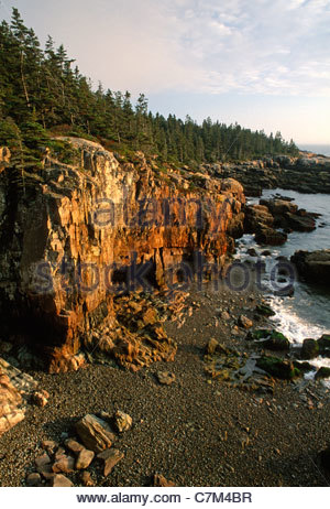 Ravens Nest, Schoodic Peninsula, Acadia National Park, Maine, USA Stock ...