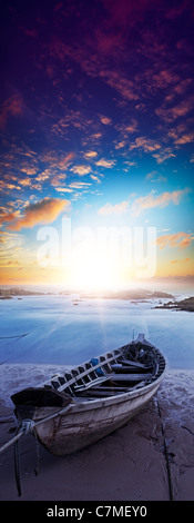 Beautiful high resolution landscape panorama somewhere in northern ...