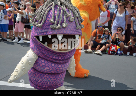 boo monsters inc in the disney pixar countdown to fun parade in walt ...