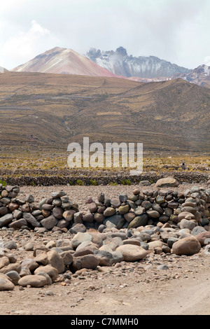 Tunupa Volcano. Coqueza, Uyuni, Bolivia Stock Photo - Alamy