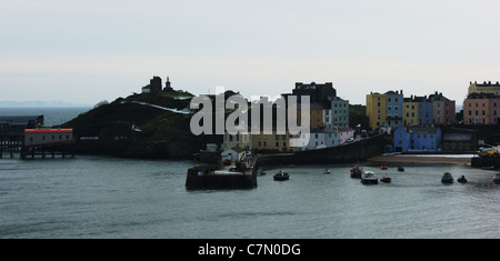 Winter in Tenby Stock Photo - Alamy