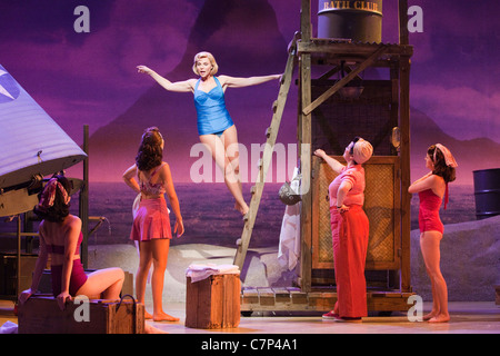 Actress Samantha Womack stars as Nellie Forbush in the Rogers and ...