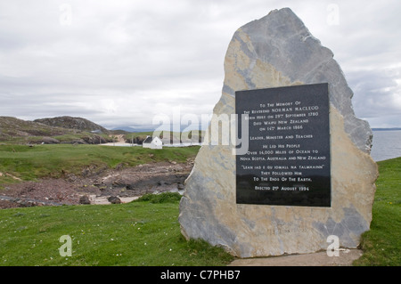 Monument erected to the memory of The Reverend Norman Macleod, at ...