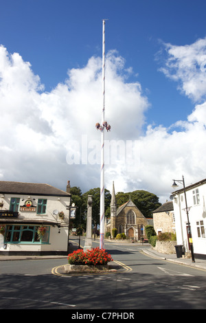 Tall wooden maypole in a village in the Czech Republic Stock Photo - Alamy