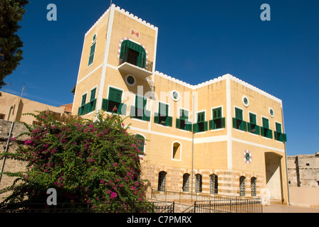 Facade of the Debbane Palace & Museum, Sidon, southern Lebanon Stock ...