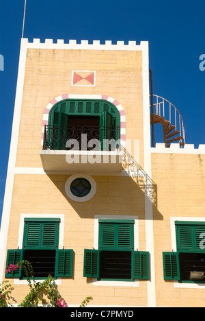 Facade of the Debbane Palace & Museum, Sidon, southern Lebanon Stock ...