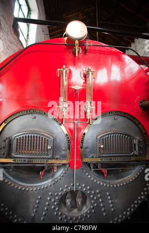 The boiler at Queens Mill in Burnley. The mill is powered by a steam ...
