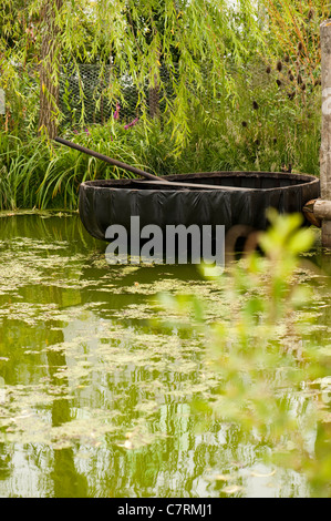 The RHS Edible Garden at 2011 Hampton Court Palace Garden, UK Stock ...
