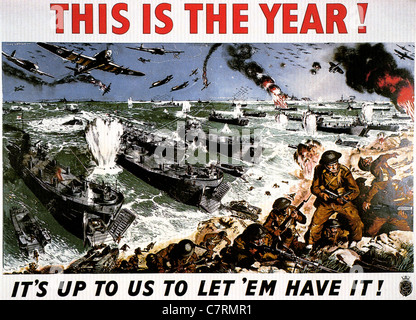 British Second World War propaganda poster Stock Photo - Alamy