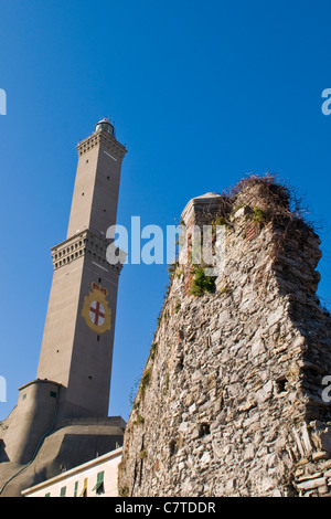 Italy Liguria Genoa La Lanterna the Lighthouse of the city - The ...