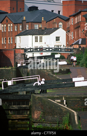 Farmers Bridge Locks,near Cambrian Wharf. Birmingham Stock Photo - Alamy