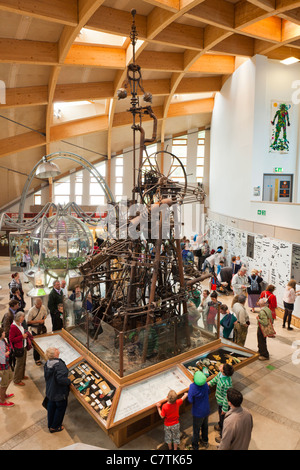 Interior of The Core - Eden Project Stock Photo - Alamy
