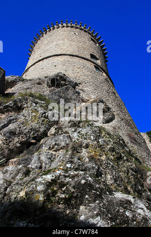 Italy, Molise, Riccia, De Capua castle at night Stock Photo - Alamy