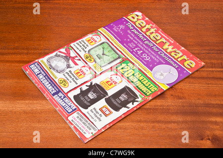 A copy of the Betterware catalogue for useful household goods in the UK ...