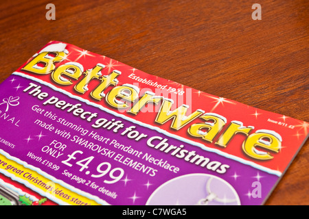 A copy of the Betterware catalogue for useful household goods in the UK ...