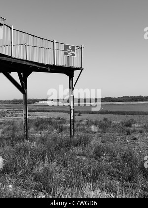 Chasewater dam with very low water Stock Photo - Alamy