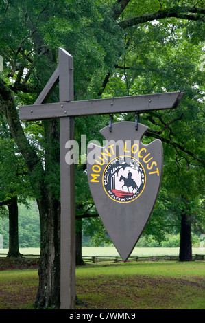 Mississippi, Natchez Trace Parkway, Mount Locust histiric inn built ...