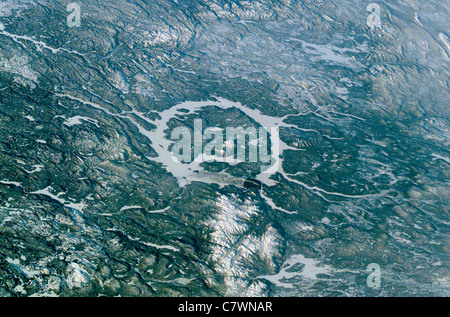 Manicouagan Crater, Quebec Stock Photo - Alamy