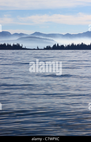 A scenic view across Yellowstone Lake, one of the largest high-altitude ...