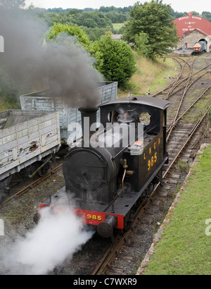 Locomotion Steam Engine at Beamish, The North of England Open Air ...