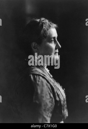 American social reformer, activist and pacifist Jane Addams (1860 ...