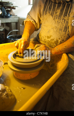 The Wensleydale Pottery in Hawes in Wensleydale in North Yorkshire ...