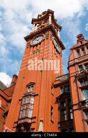 Tower of the Refuge Assurance building. Paul Waterhouse,1910-12. Oxford ...