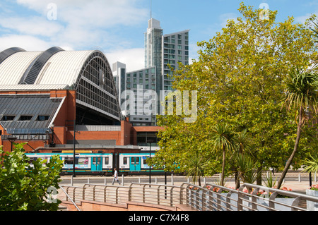 The Great Northern Tower from Barbirolli Square, Manchester, England ...