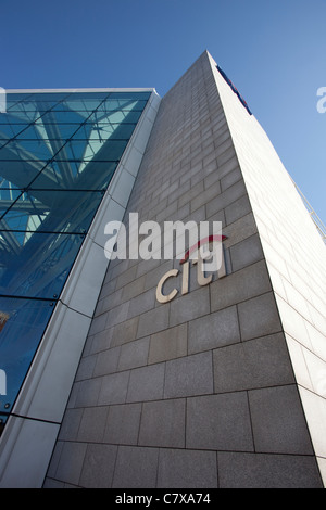 CitiBank Corporate Headquarters on the River Liffey, Dublin, Ireland ...