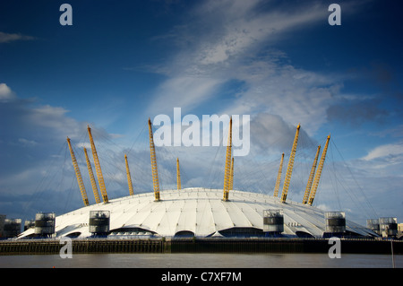 The O2, Architect Richard Rogers, Thames, London, England, Millennium ...