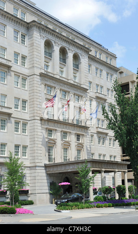 Hay Adams Hotel, Washington DC. Exterior facade Stock Photo - Alamy