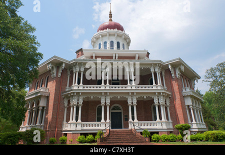Longwood historic antebellum octagonal mansion located in Natchez ...