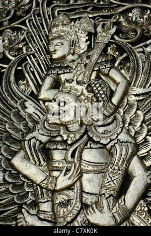 Vishnu On Garuda - The God Vishnu riding his Vehicle. the mythological ...