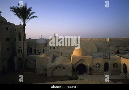 Egypt, Wadi Natrun. Syrian monastery Stock Photo - Alamy