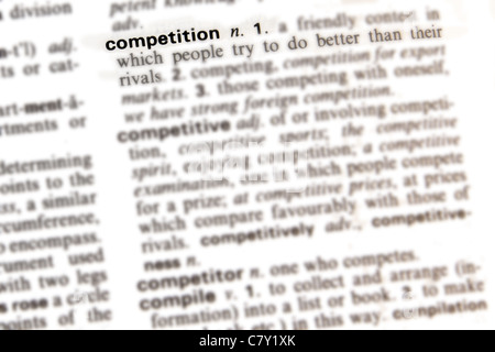 English dictionary definition of champion Stock Photo - Alamy