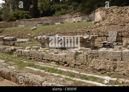 Greek Art. Nymphaeum of Herodes Atticus. Built around the year 160 ...