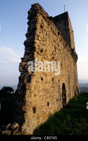The ruins of the Romena castle Stock Photo - Alamy