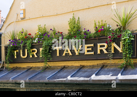 The Turf Tavern Pub, Oxford Stock Photo - Alamy