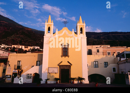 Church, Malfa, Salina island, Sicily, Italy Stock Photo: 22735088 - Alamy