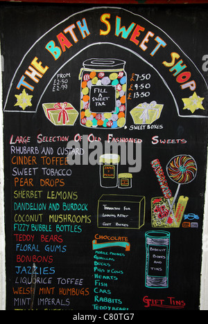 The Bath Sweet Shop Bath Avon England Stock Photo - Alamy