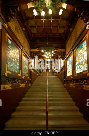 interior shot of Japanese Tower, Brussels, Belgium, Europe Stock Photo ...