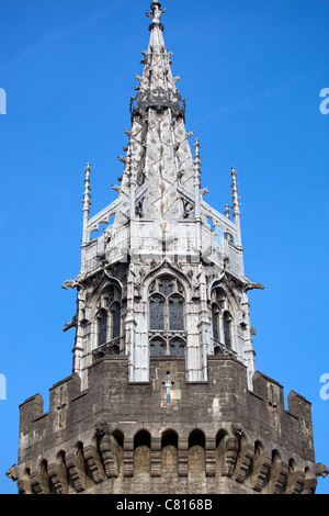 Spire Detail Cardiff Castle Stock Photo - Alamy